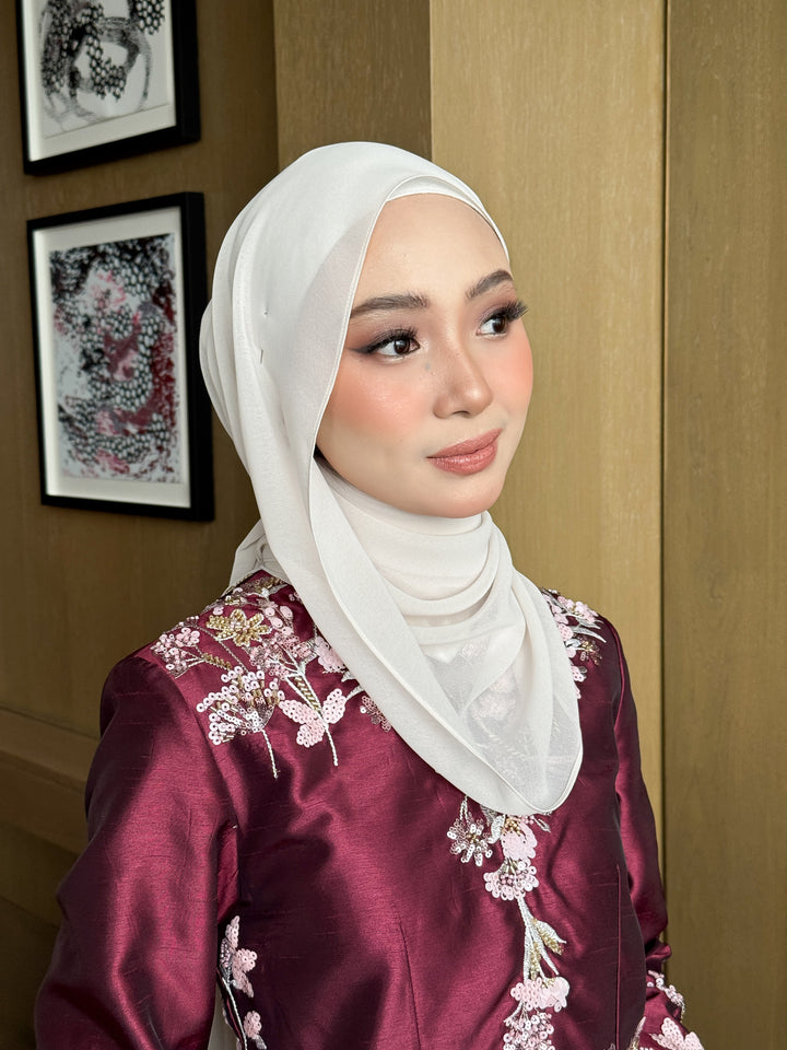 Chiffon Silk in Ethereal | Guzel KL